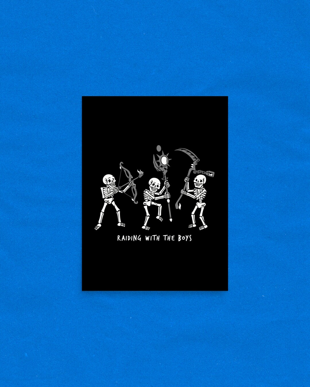 OSRS Skeleton Raid Matte Poster | Runescape Poster | OSRS Wall Art ...