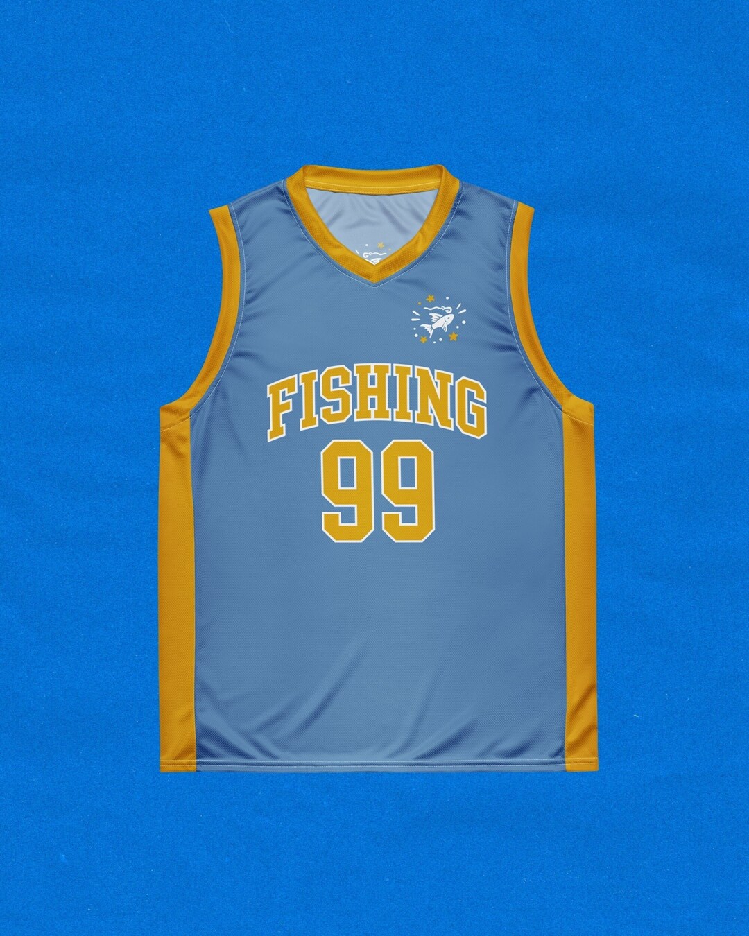 OSRS 99 Fishing Recycled Unisex Basketball Jersey Runescape Skill Cape ...