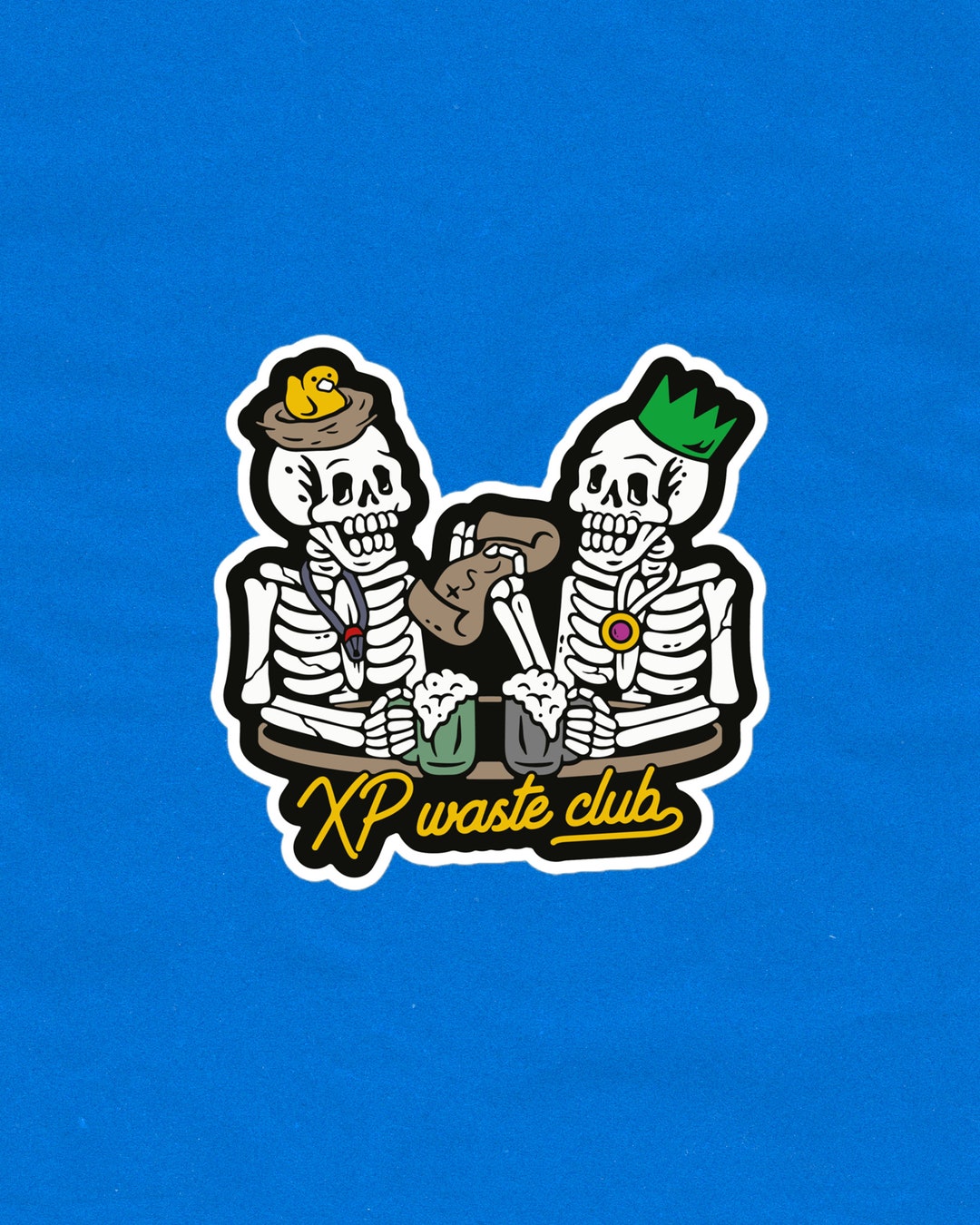 OSRS XP Waste Club Sticker Runescape Sticker Runescape Sticker Gaming ...