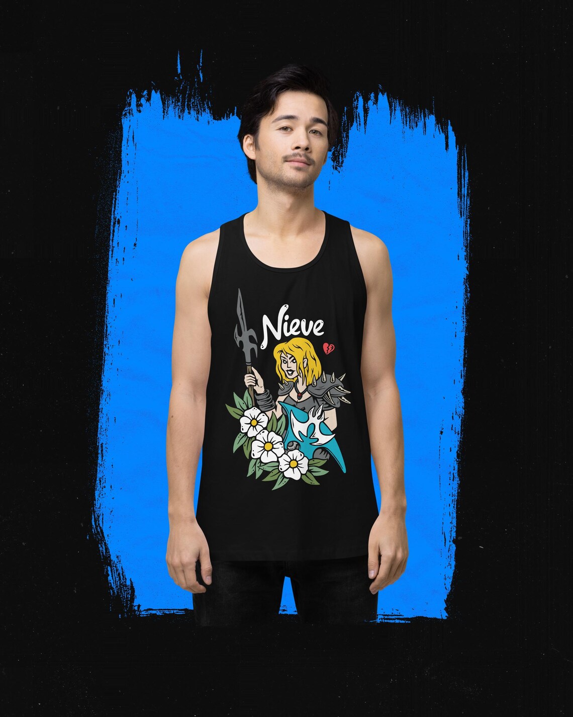 OSRS Nieve Color Men’s Premium Tank Top | Runescape Tank Top - Etsy
