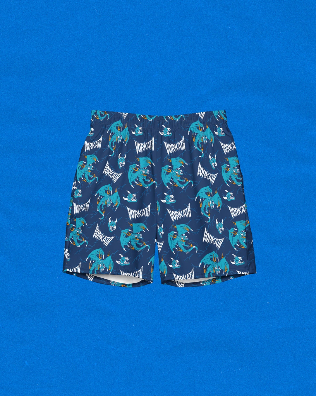 OSRS Vorkath Men's Swim Trunks | Runescape Skill Cape | OSRS Shorts ...