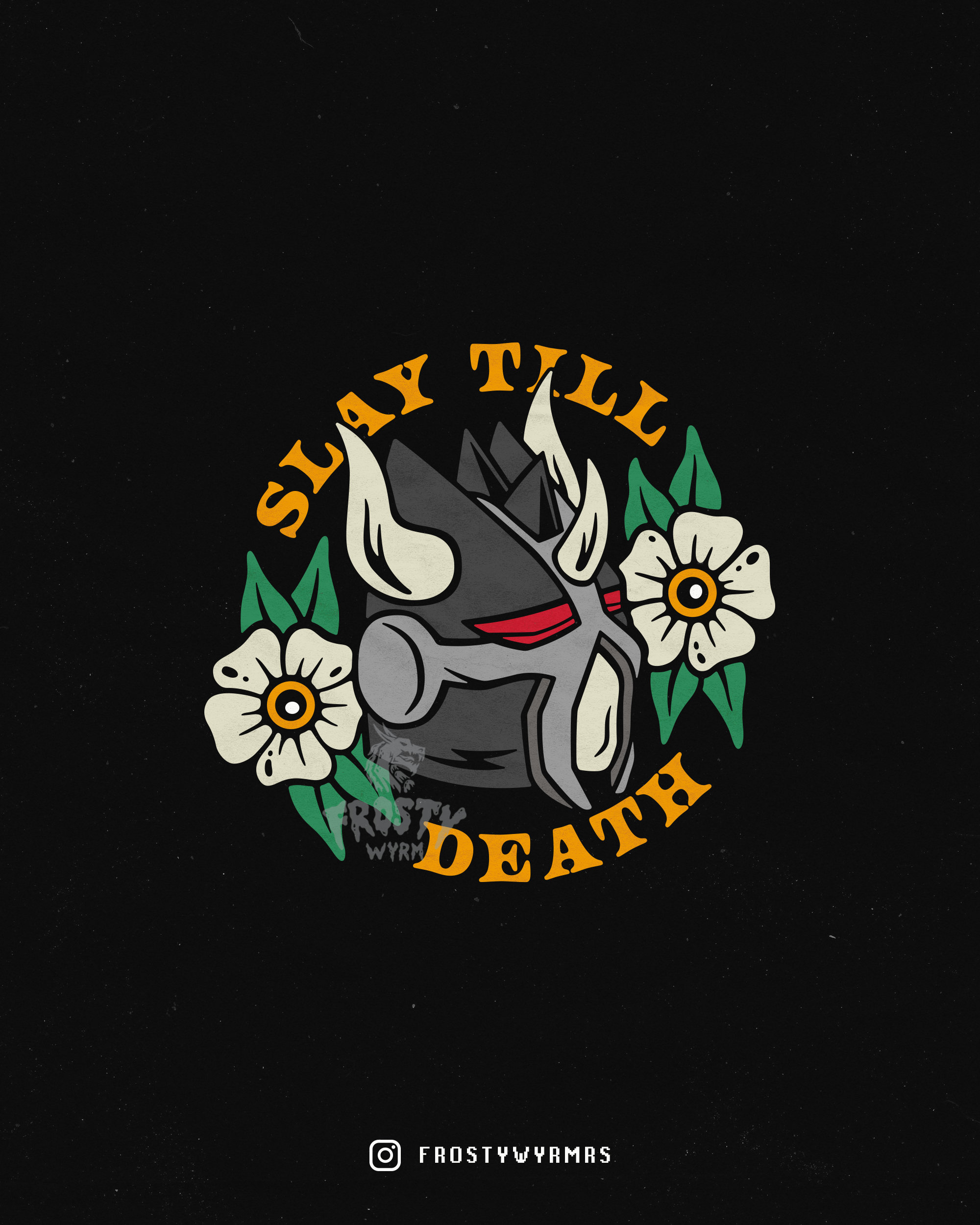 OSRS Slay Till Death Matte Poster Runescape Poster OSRS - Etsy