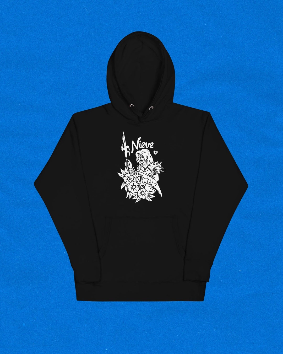 OSRS Nieve White Hoodie | Unisex Hoodie | Runescape Hoodie | Old School ...