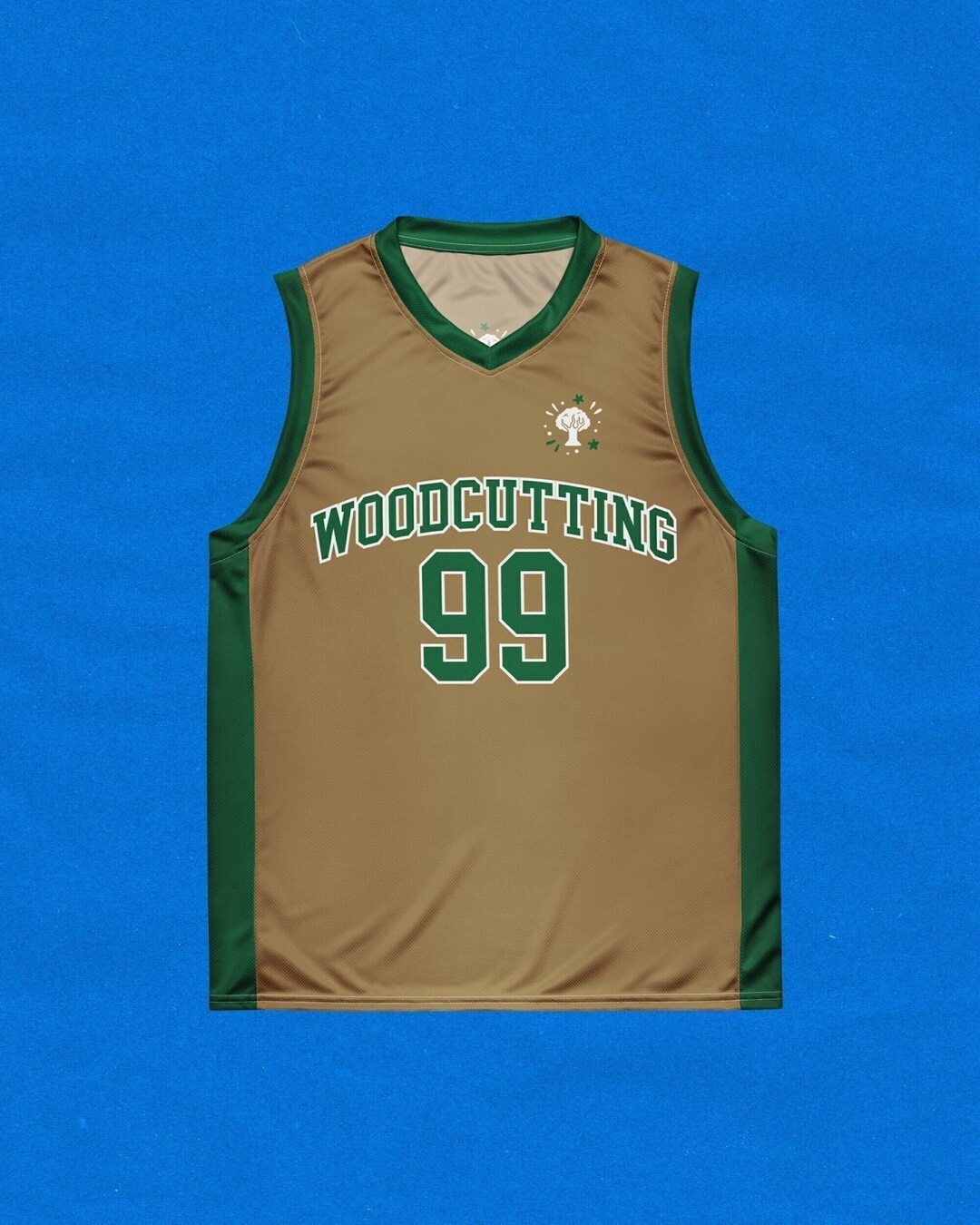 OSRS 99 Woodcutting Recycled Unisex Basketball Jersey | Runescape Skill ...