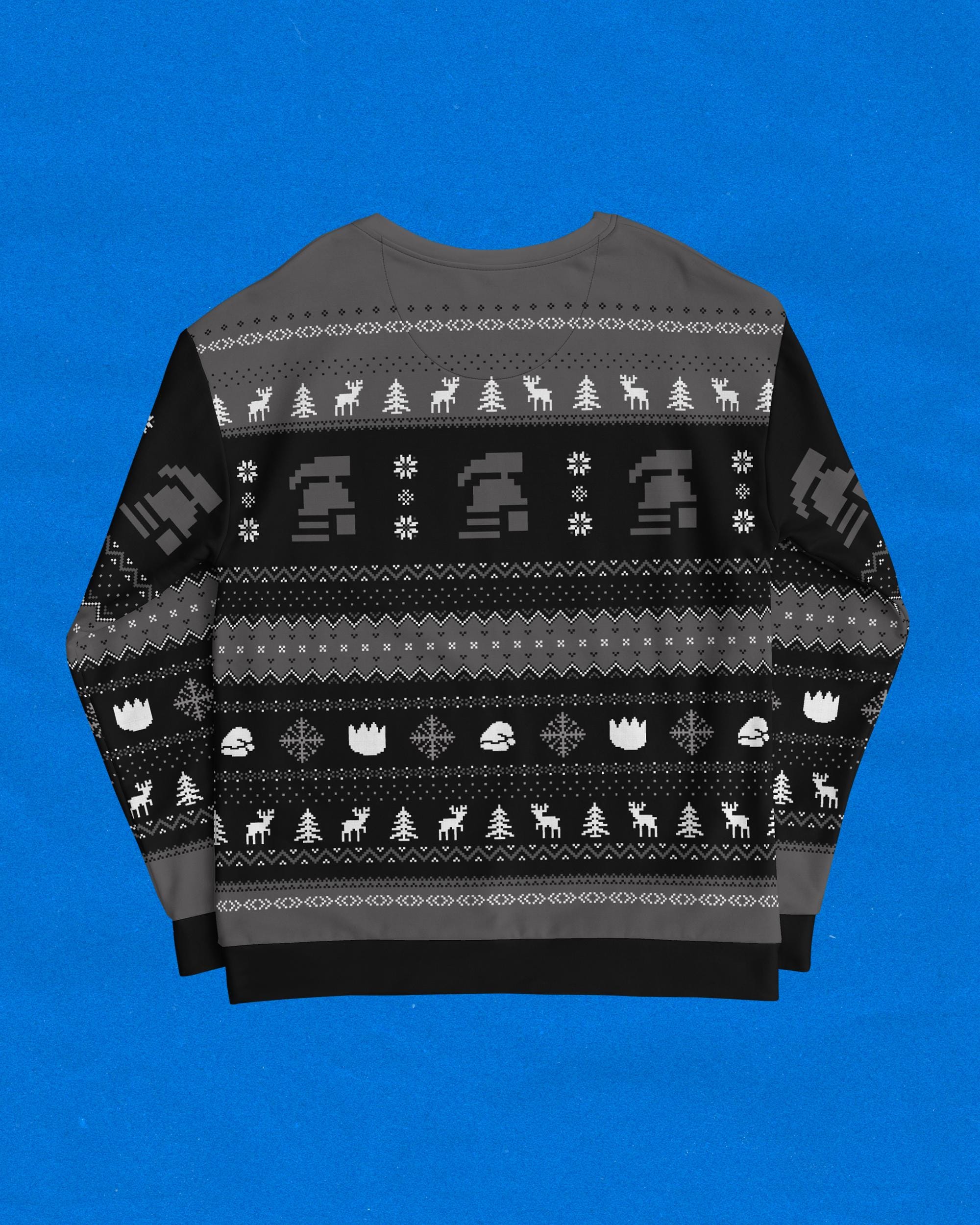 OSRS Iron All-over Print Cotton Christmas Sweatshirt | Runescape Ugly ...