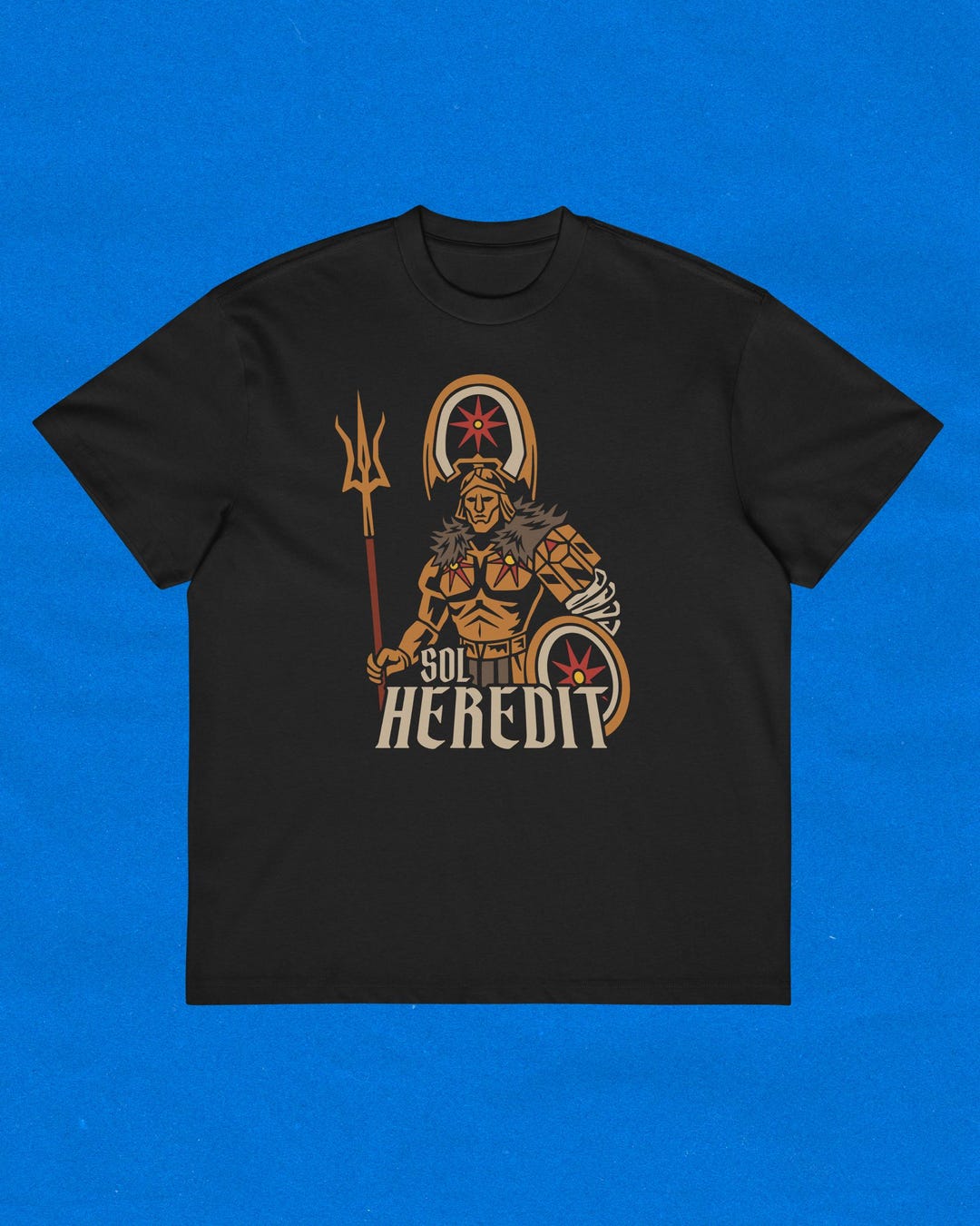 OSRS Sol Heredit Men’s Box Tee | Runescape Oversized T-shirt | Gaming T ...