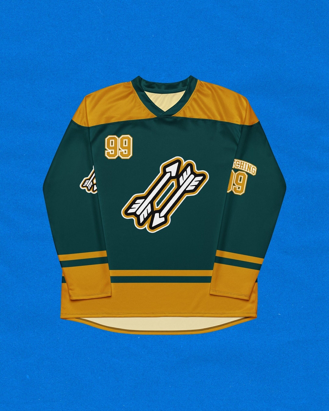 OSRS 99 Fletching Recycled Hockey Fan Jersey | Runescape Skill Cape ...