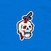 OSRS Dragon Scimitar Skull | Runescape Sticker | OSRS Sticker | Gaming ...
