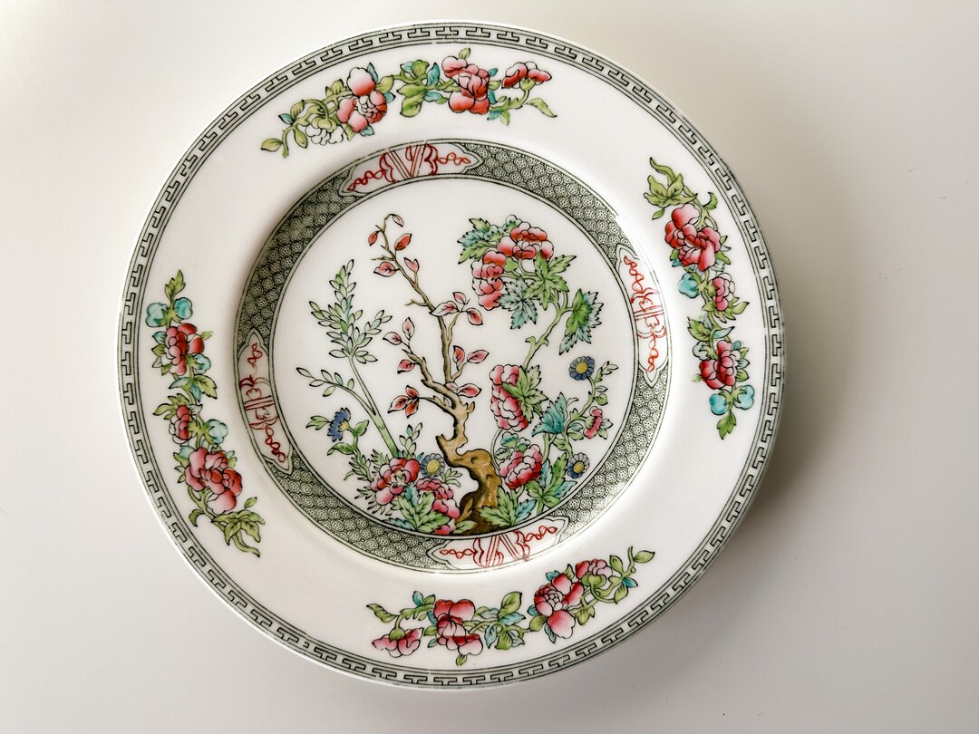Vintage Plate Coalport England, Famous Indian Tree Pattern, 8.5 ...