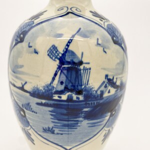 Vintage Delft Blue Decanter, Delft Blue Jar, Erven Lucas Bols, Dutch ...