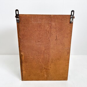 Vintage Dutch Wall Hanging Display Cabinet With Beveled Glass, Wall ...