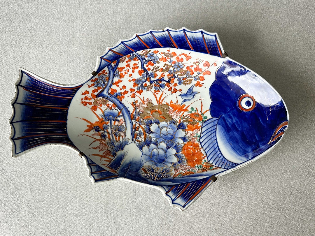 16 Antique Japanese Imari Fish Original Porcelain Fish - Etsy