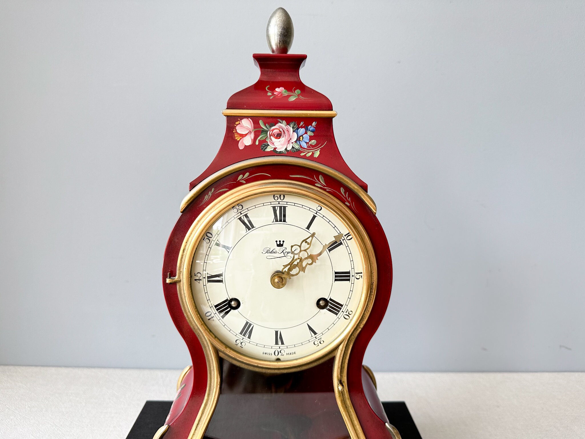 Vintage PALAIS ROYAL Wall Mantel Clock Vintage Decor Wind up - Etsy