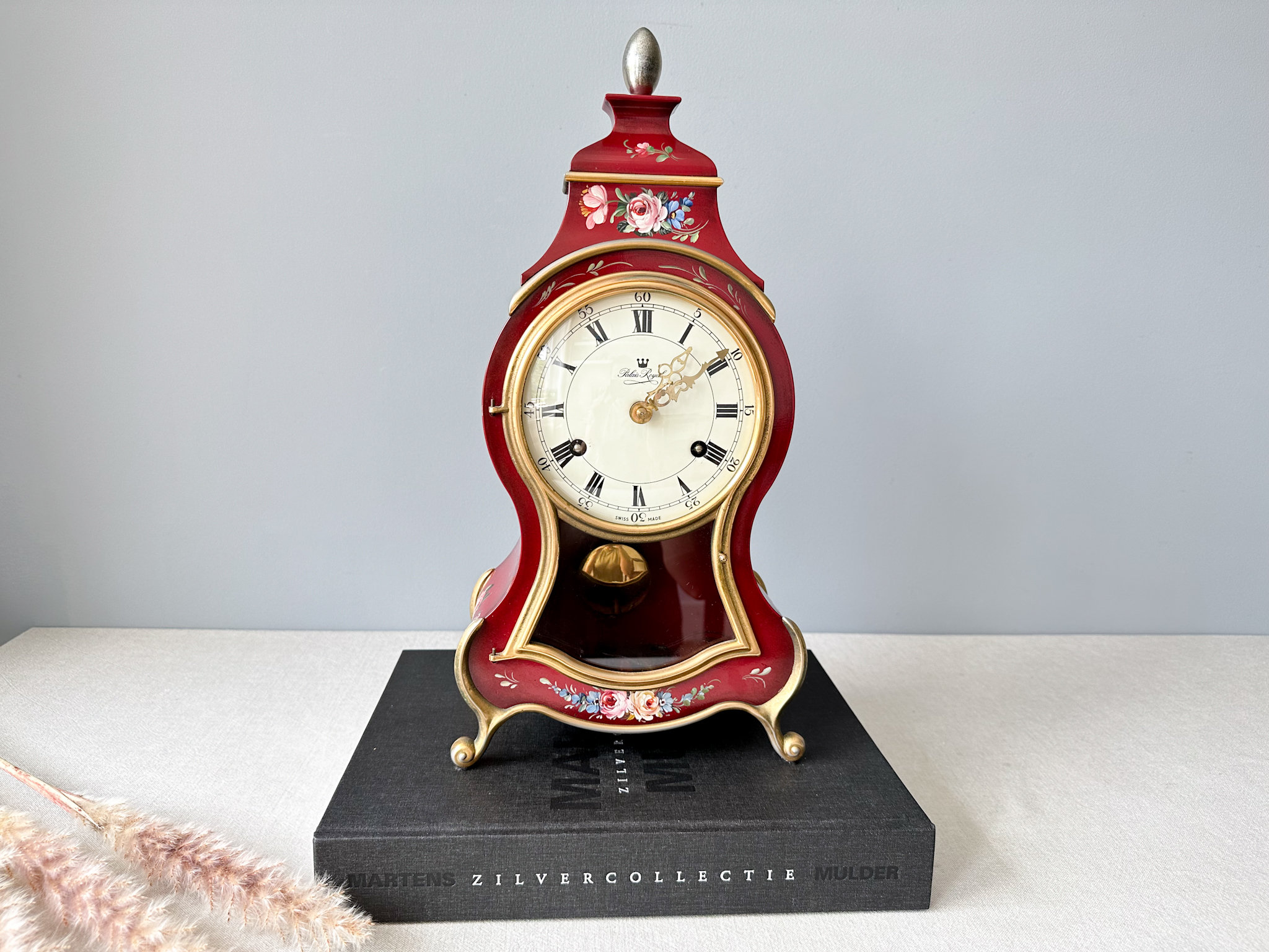 Vintage PALAIS ROYAL Wall Mantel Clock Vintage Decor Wind up - Etsy