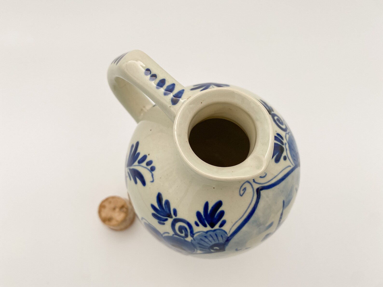 Vintage Delft Blue Decanter Delft Blue Jar Erven Lucas Bols - Etsy