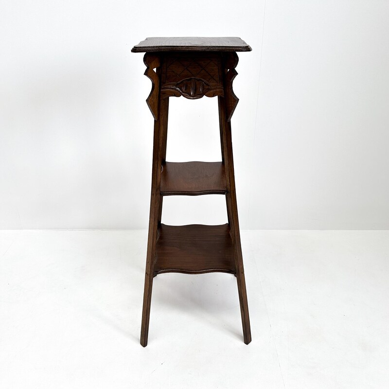 Carved Wood Stand - Etsy