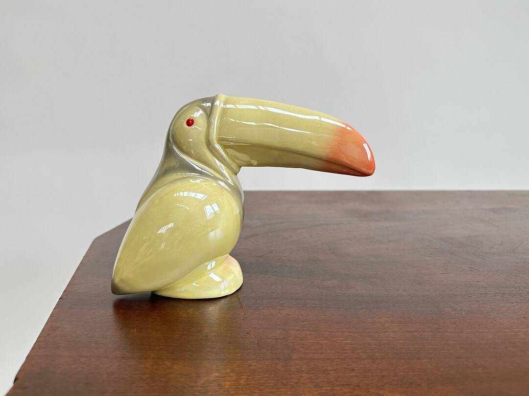 Vintage Retro Ceramic Toucan Money Box, Vintage Porcelain Bird - Etsy