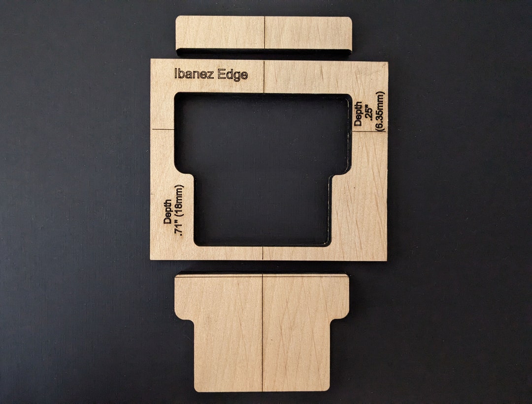 Ibanez Edge/lopro Guitar Bridge Routing Template (6 or 7 String) - Etsy