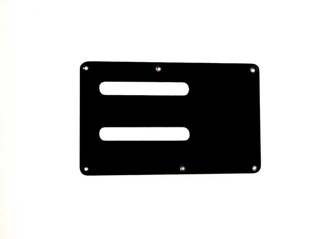 2 Slot Tremolo Cavity Cover Replacement Fits Ibanez (JEM, RG550, RG570 ...