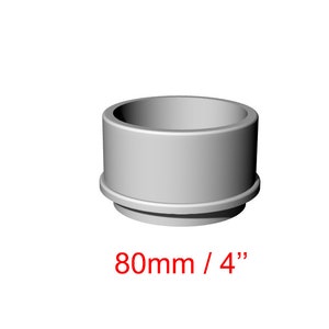 Dust Boot for Onefinity CNC - Z-16/Z-20, 80mm Spindle / 4'' Hose ...
