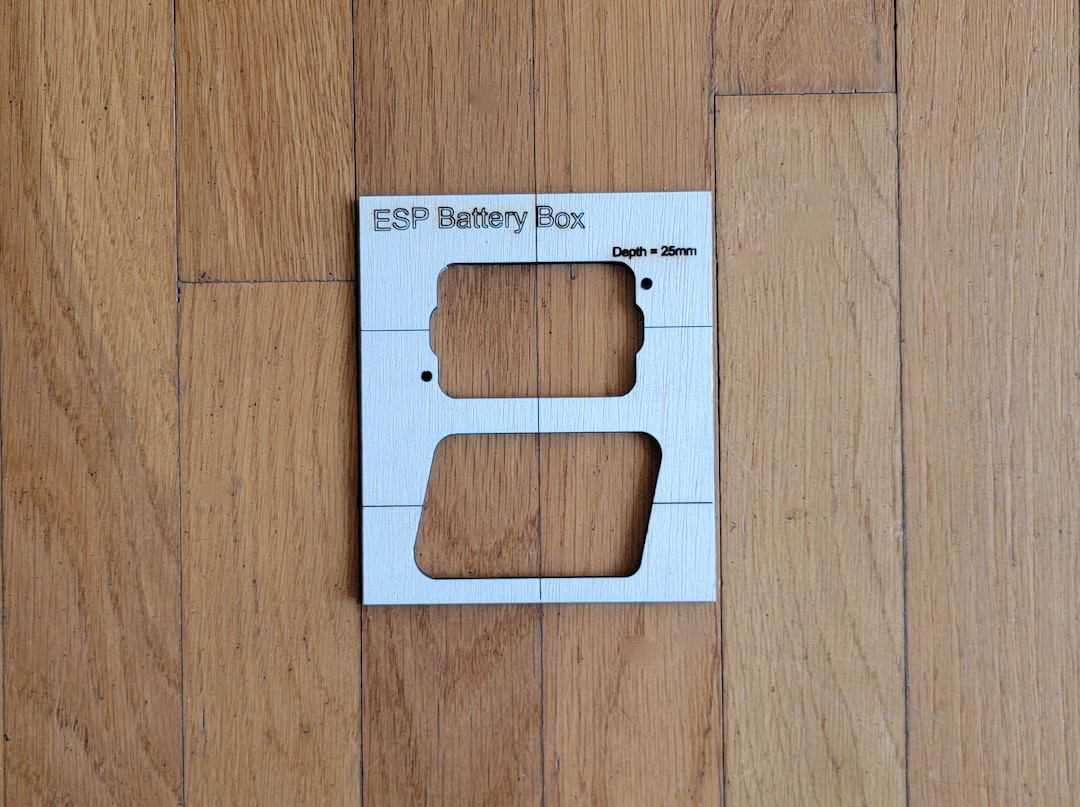 ESP Battery Box Template - Etsy