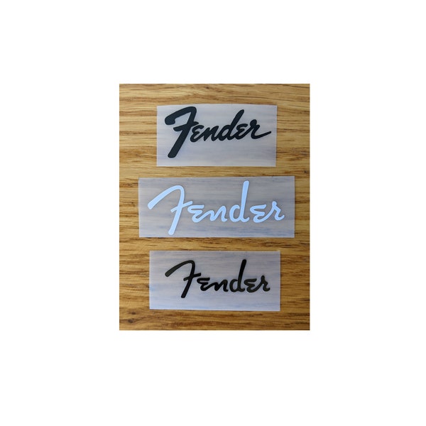 Custom Guitar Headstock Decal - Etsy