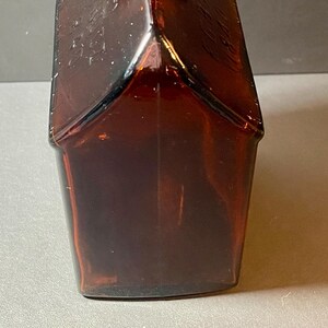 EG Booz Tennessee Whiskey Collectible Amber Glass Bottle - Etsy