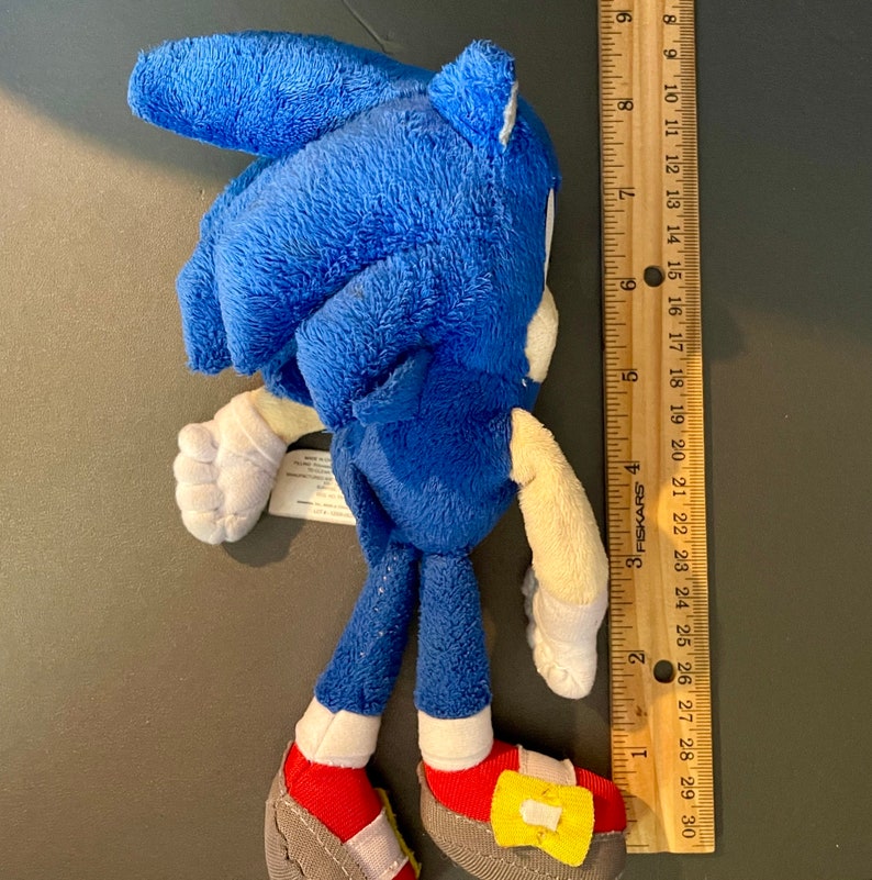 Vintage Jazwares Sonic Plush - Etsy