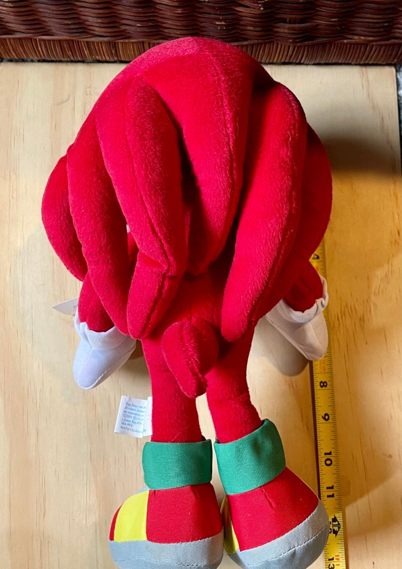 Vintage Knuckles Plush W/ Hang Tag Toy Network - Etsy