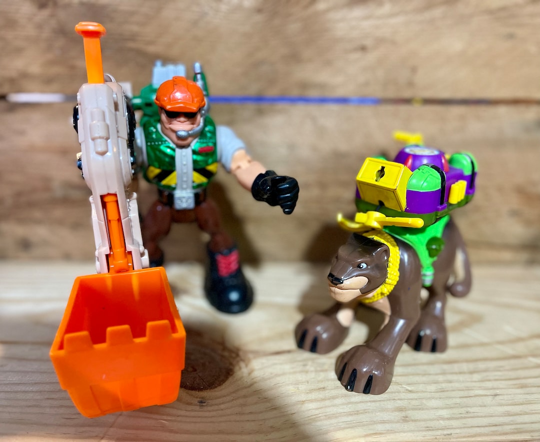 Fisher Price Rescue Heroes Rip Rockefeller & Claude - Etsy