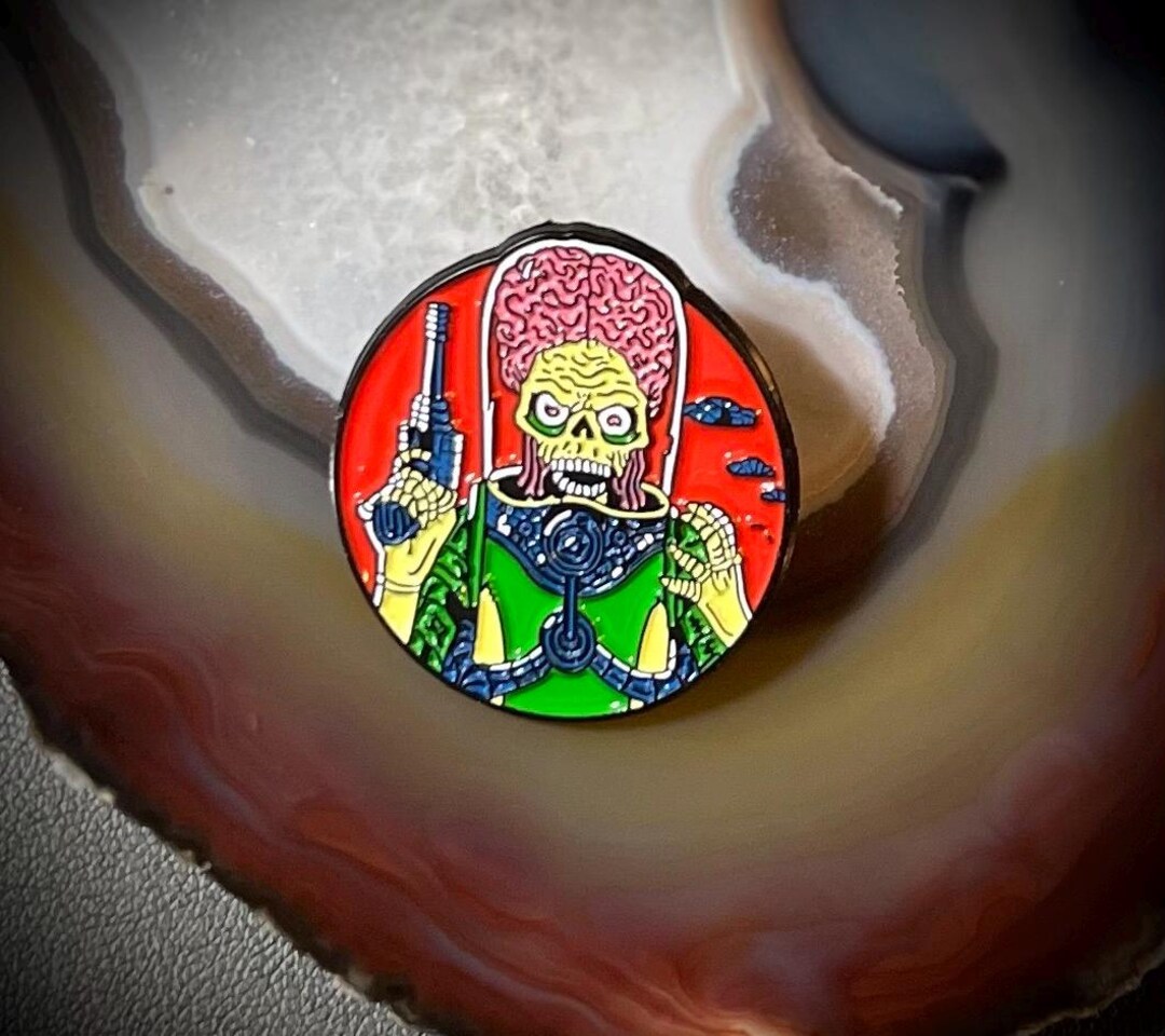 Mars Attacks Metal Collectible Pin - Etsy