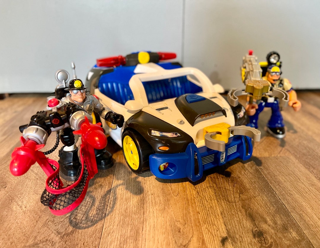 Fisher Price Rescue Heroes Voice Tech Police Cruiser - Etsy