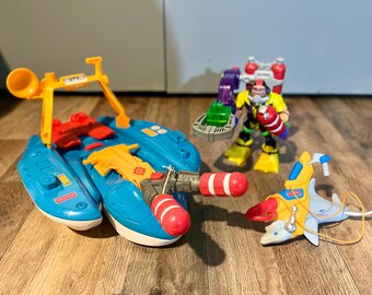 Fisher Price Rescue Heroes Perry Chute & Warren Waters - Etsy