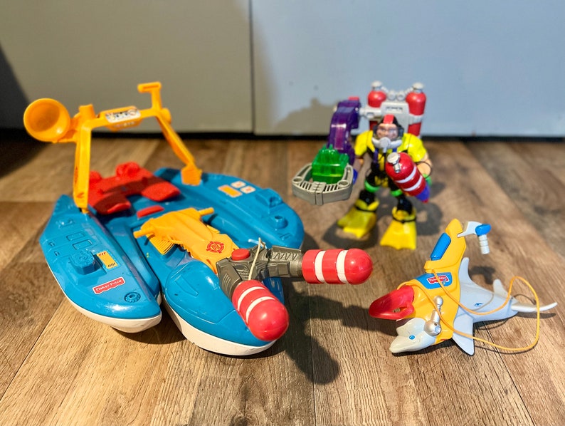 Fisher Price Rescue Heroes Quick Response Watercraft - Etsy