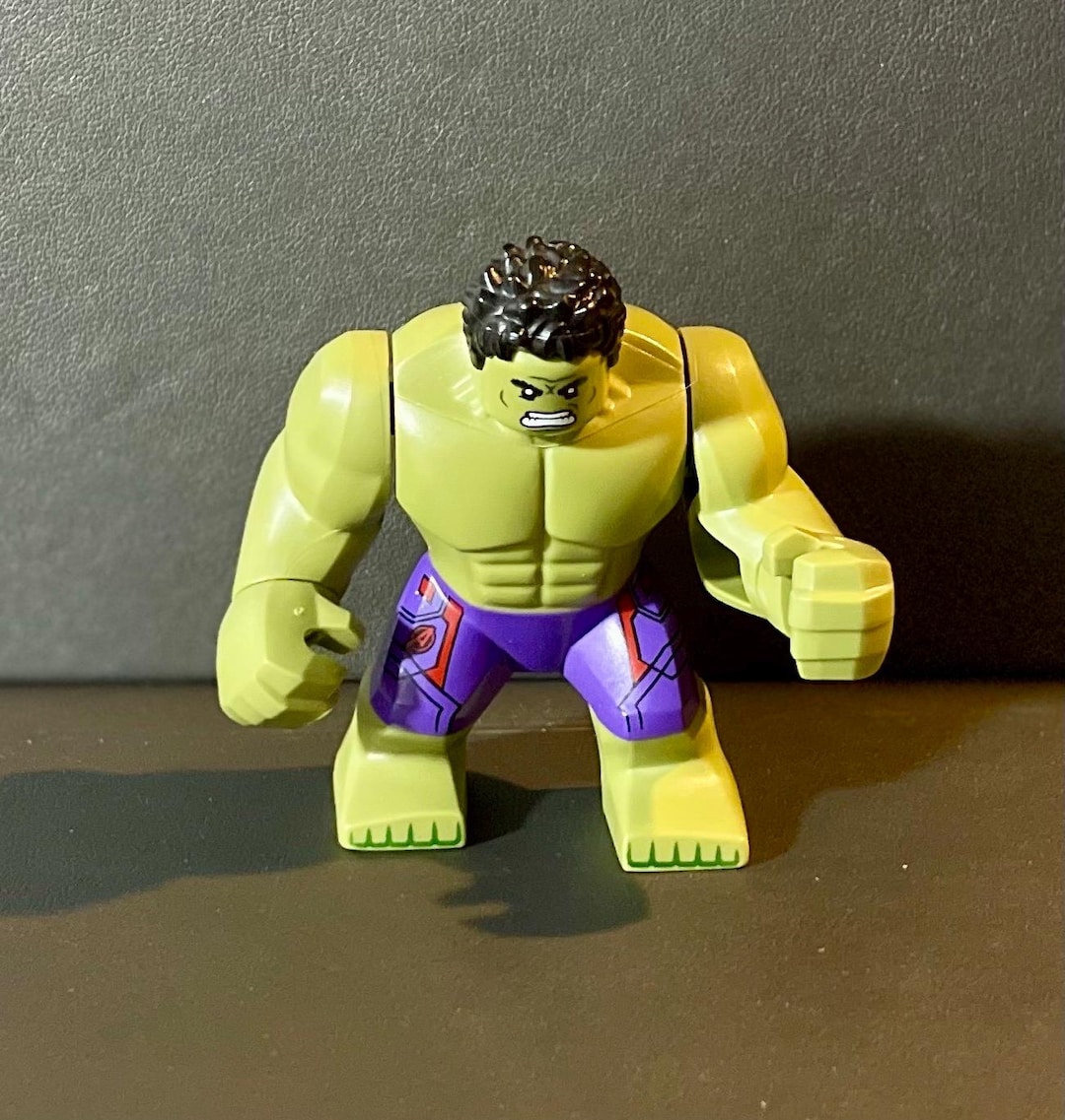 LEGO Hulk Minifigure Hulk Buster Marvel Age of Ultron - Etsy