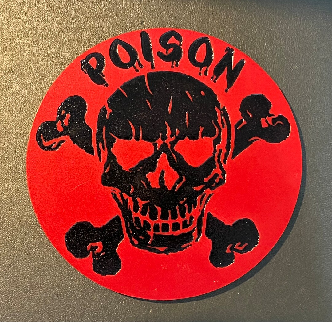90s Poison POGS Game Board - Etsy