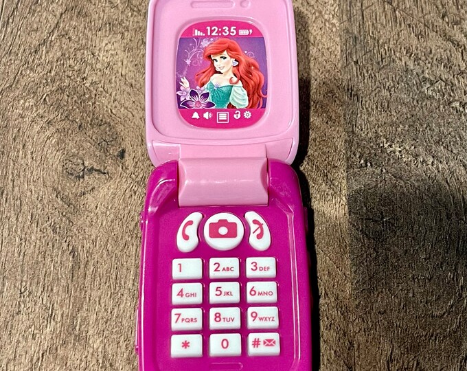 Vintage Disneys the Little Mermaid Flip Phone - Etsy