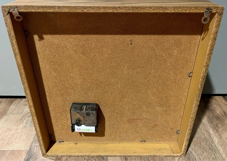 Shadow Box Clock - Etsy