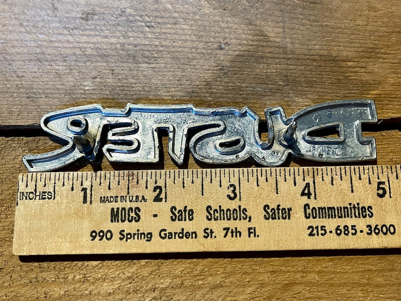 Vintage Plymouth Duster Emblem - Etsy