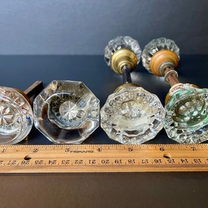 Antique Glass Door Knobs - Etsy