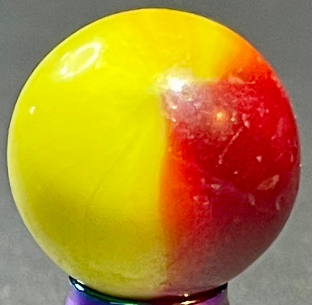 Vintage Master Deep Red Meteor Marble • Game Toy Marbles - Etsy