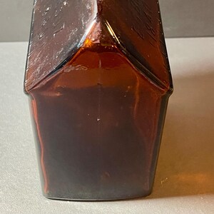 EG Booz Tennessee Whiskey Collectible Amber Glass Bottle - Etsy