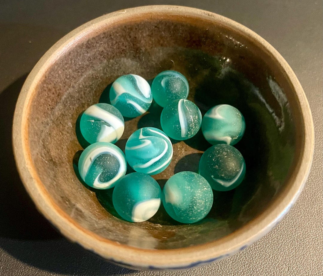 Blueberry Freeze Mega Marbles - Etsy