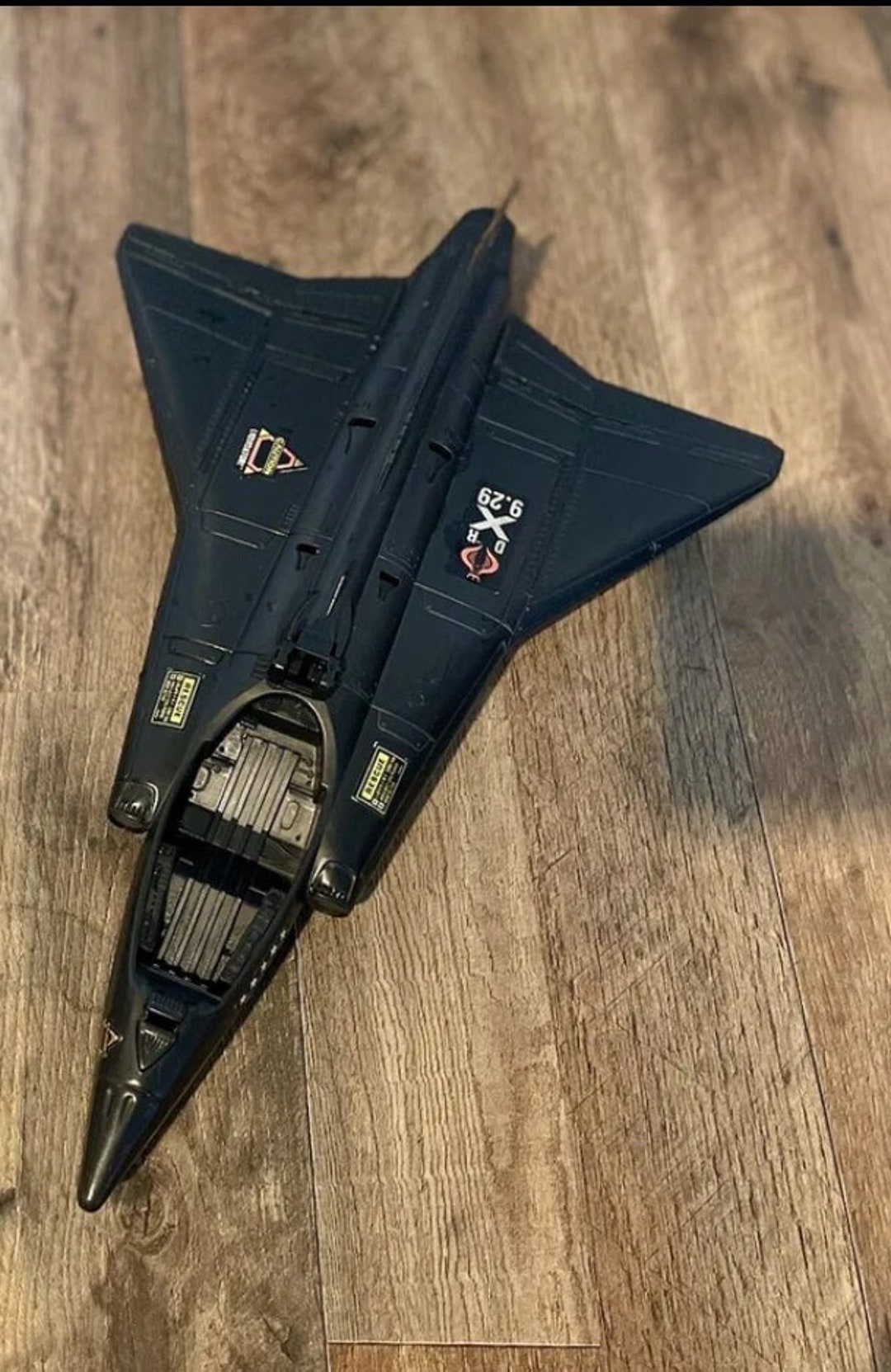 Vintage Hasbro GI Joe Cobra Jet - Etsy