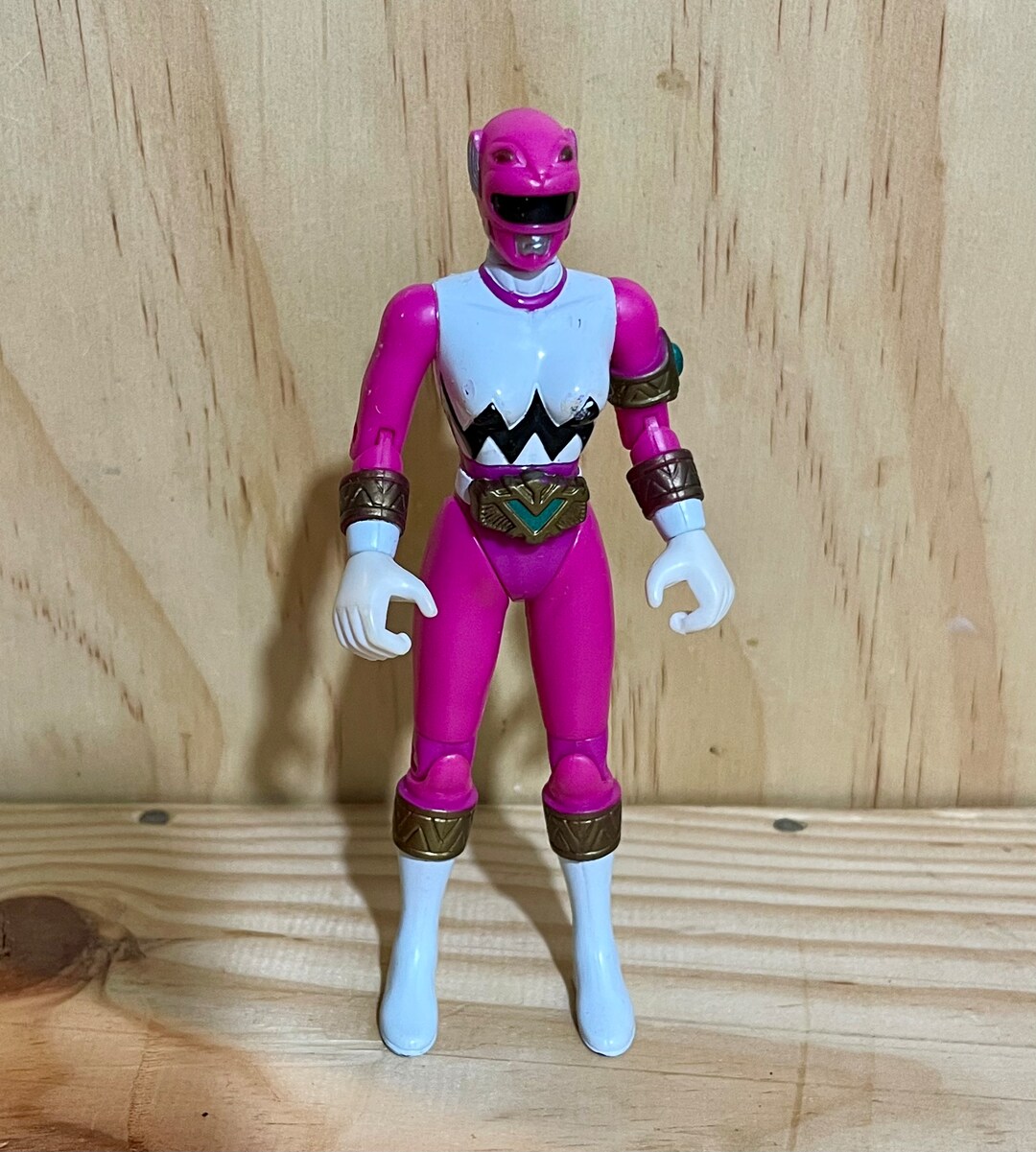 1998 MMPR Pink Ranger Figure - Etsy