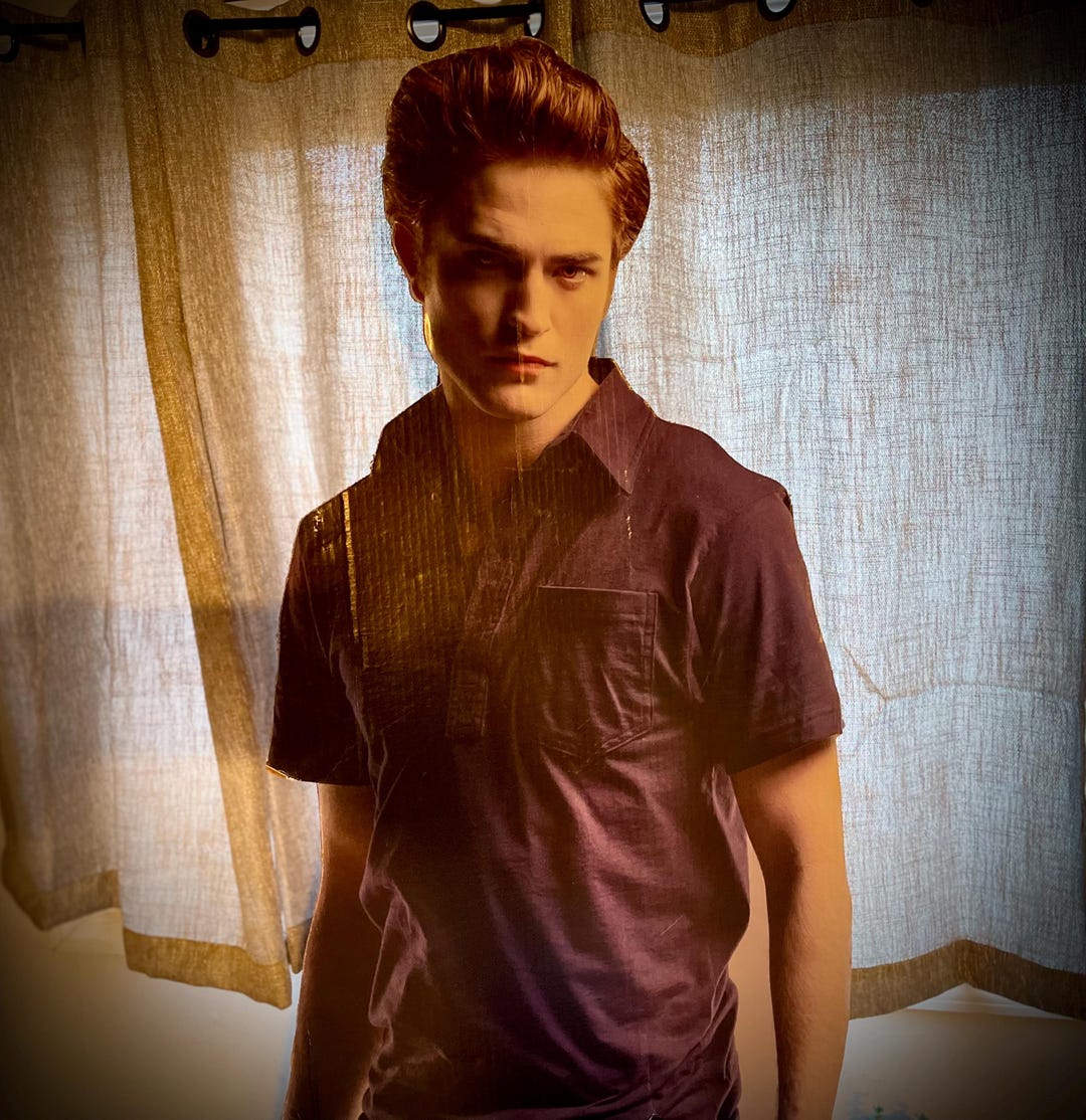 Licensed Twilight Edward Cullen Cutout - Etsy