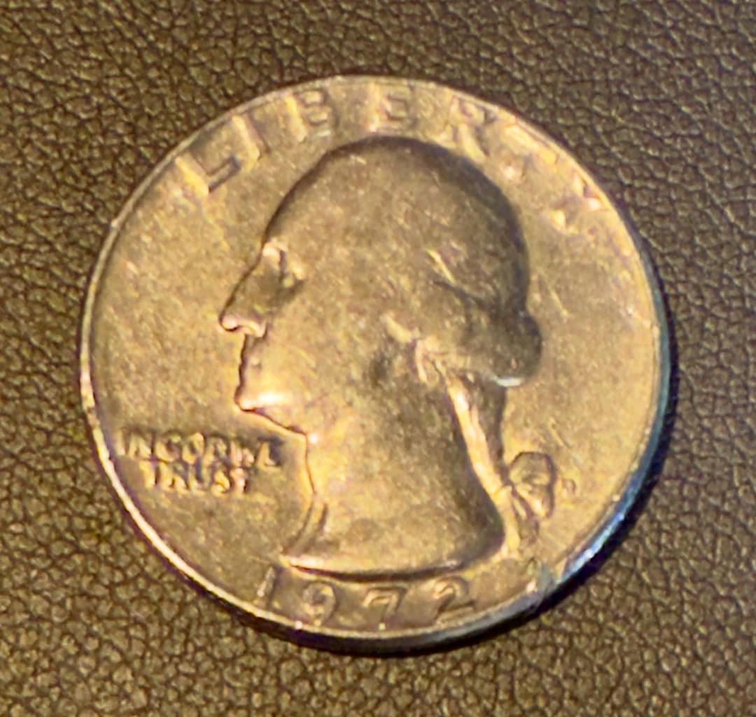 1972 Quarter W/ Error - Etsy