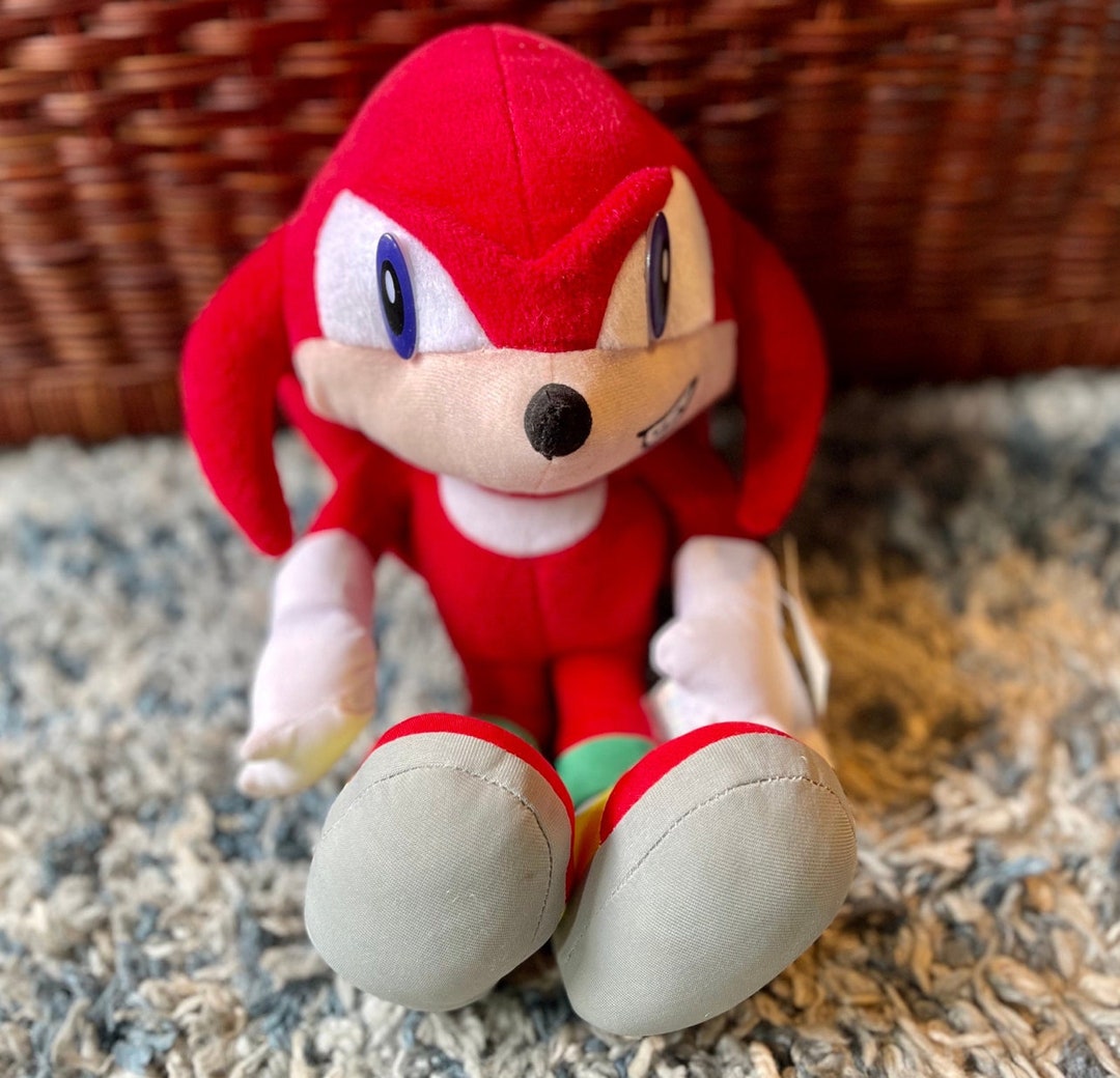 Vintage Knuckles Plush W/ Hang Tag Toy Network - Etsy