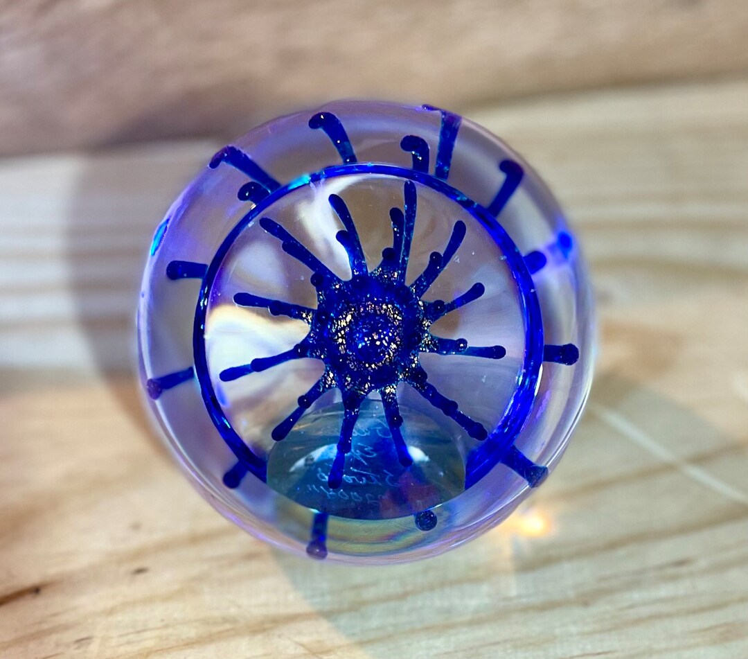 Glass Eye Studios Art Glass Paperweight - Etsy