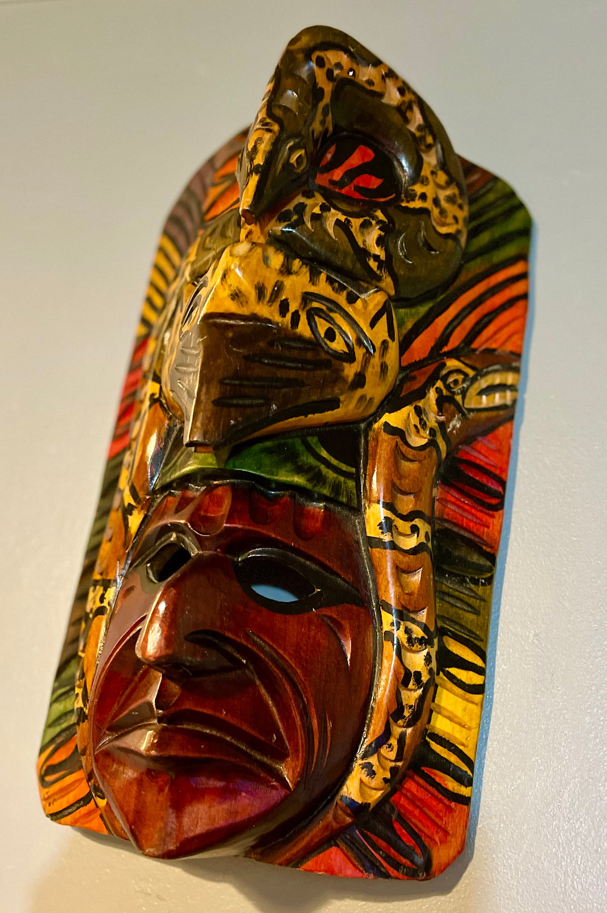 Handcrafted Guatemalan Wooden Mask - Etsy